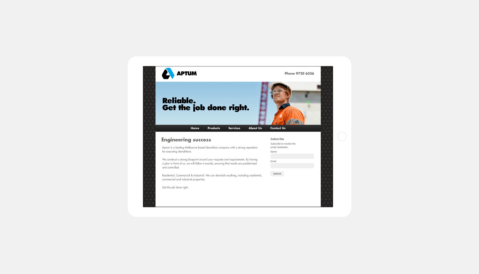 APTUM-WEBSITE — Elephant